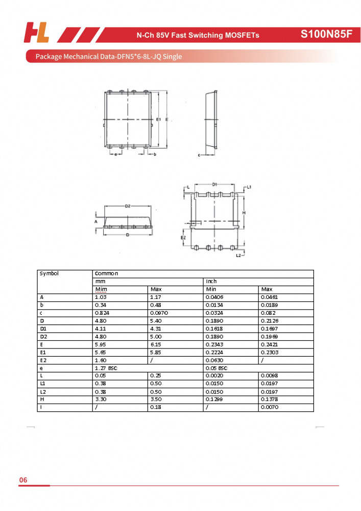 S100N85F datasheet page 6