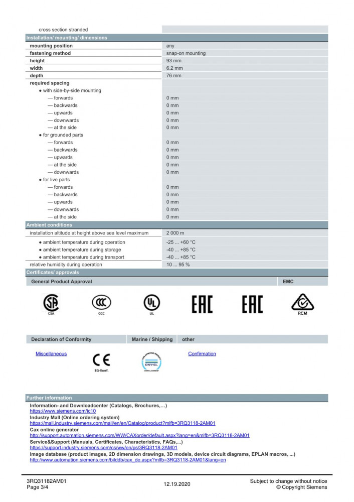 3RQ31182AM01 datasheet page 3