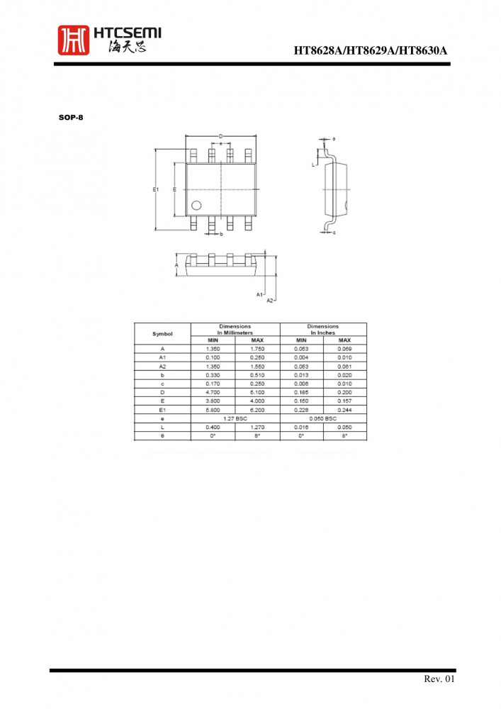 HT8628ARTZ datasheet page 10