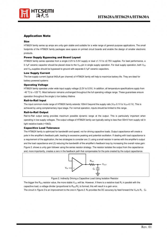 HT8628ARTZ datasheet page 5