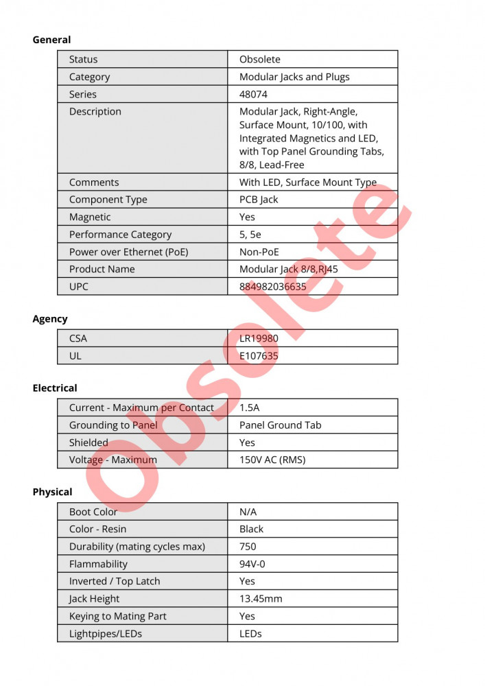 Molex 480749003 technical document page 2