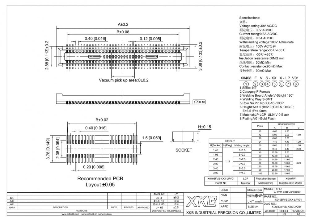 X0408FVS-50D-LPV01 technical document