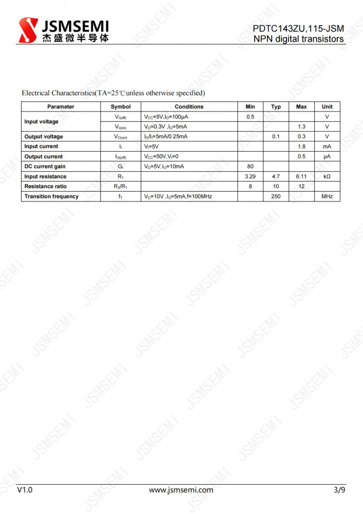 PDTC143ZU,115-JSM datasheet page 3