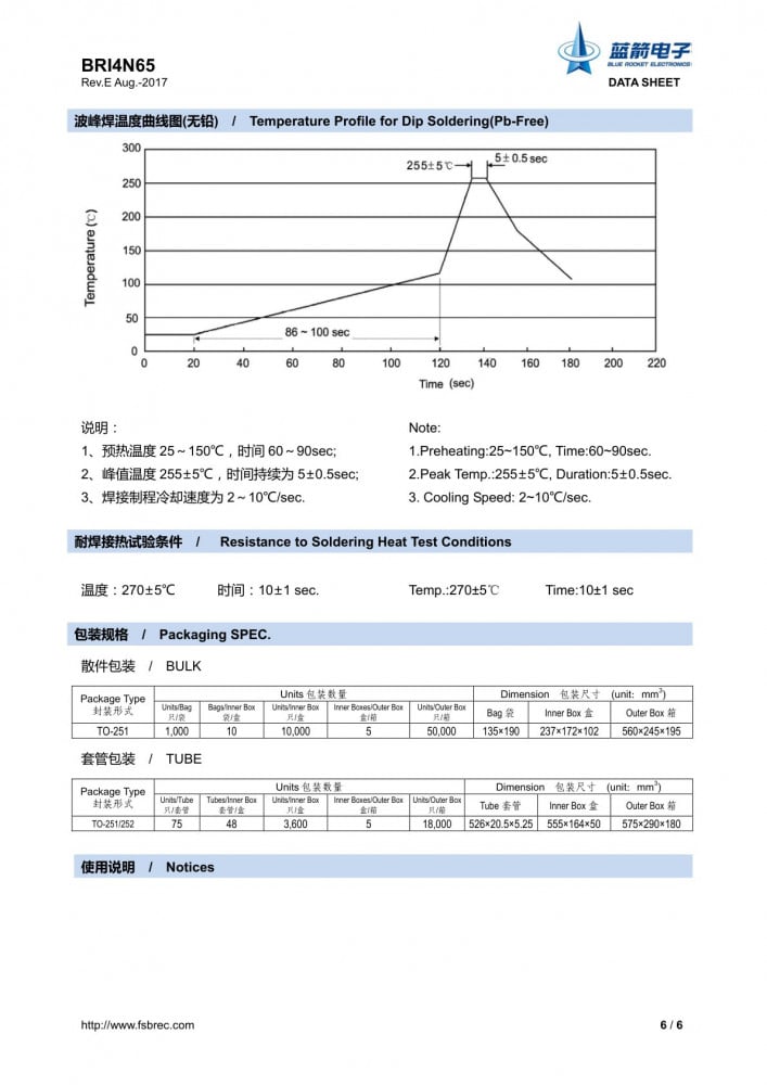BRI4N65 datasheet page 6