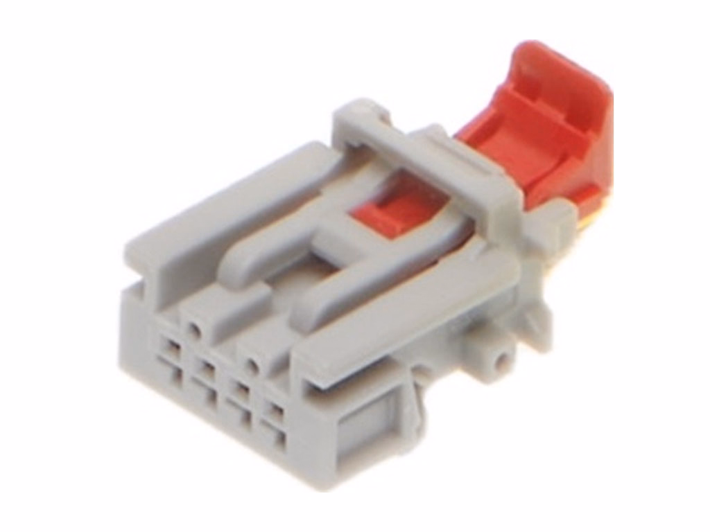 .635mm, 1.50mm, CMC Receptacle, 36 Circuits, Right Wire Output, Brown Coding, Mat Sealed, Row 1 closed