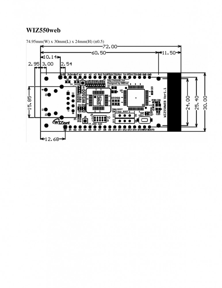 WIZ550WEB documentation page 6