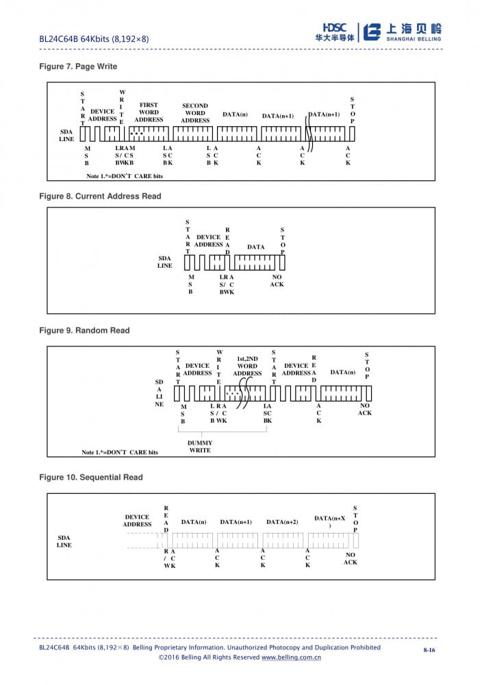 BL24C64B-PARC datasheet page 8