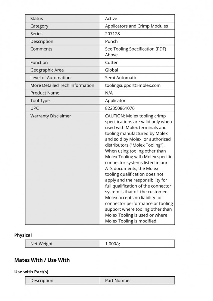 Tooling document image 2
