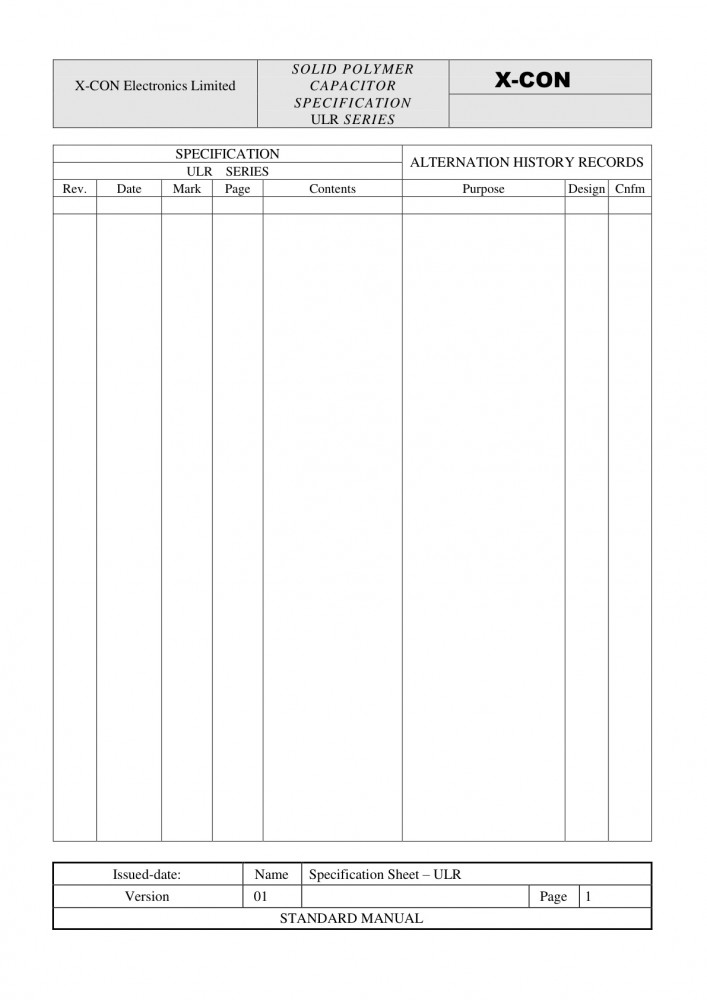 ULR specification document page 2