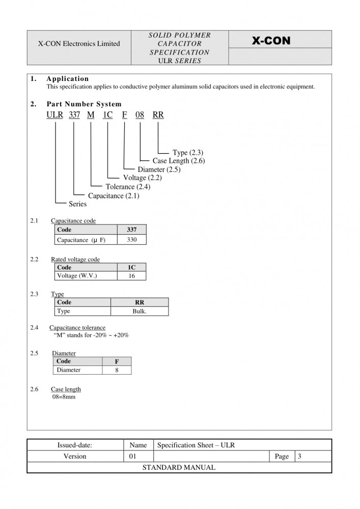 ULR specification document page 4