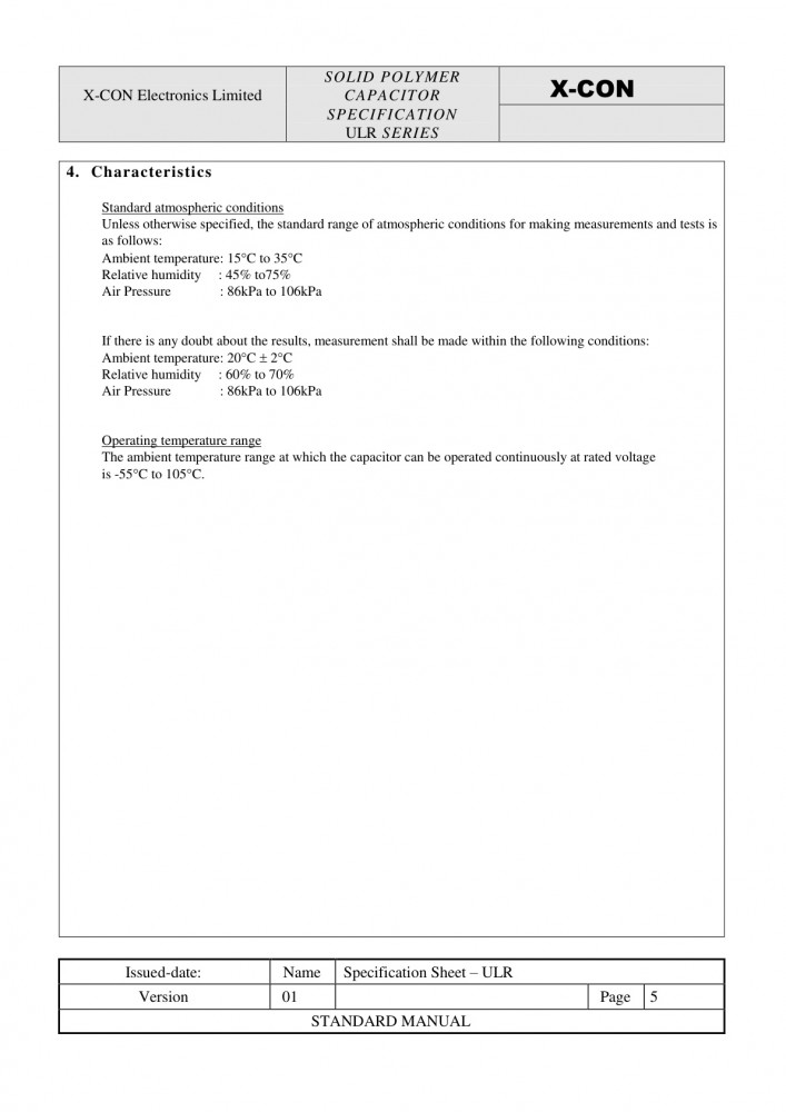 ULR specification document page 6