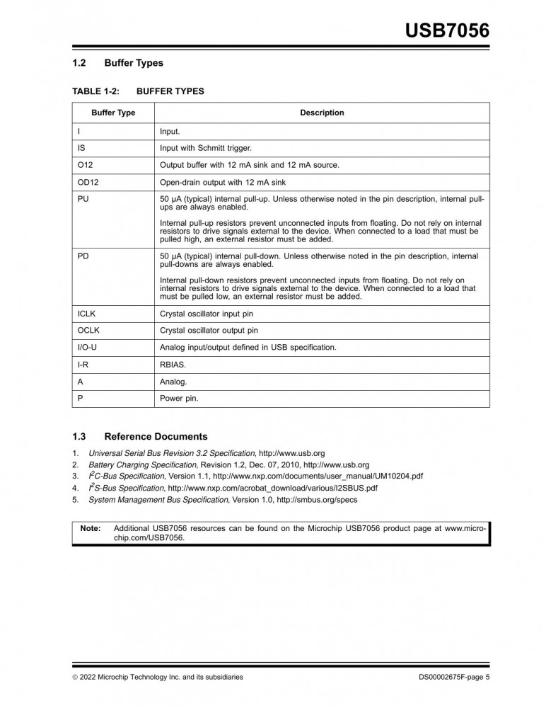 USB7056 technical document preview, page 5