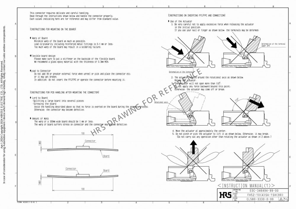 HRS FH52-10(4)SA-1SH(99) drawing page 4