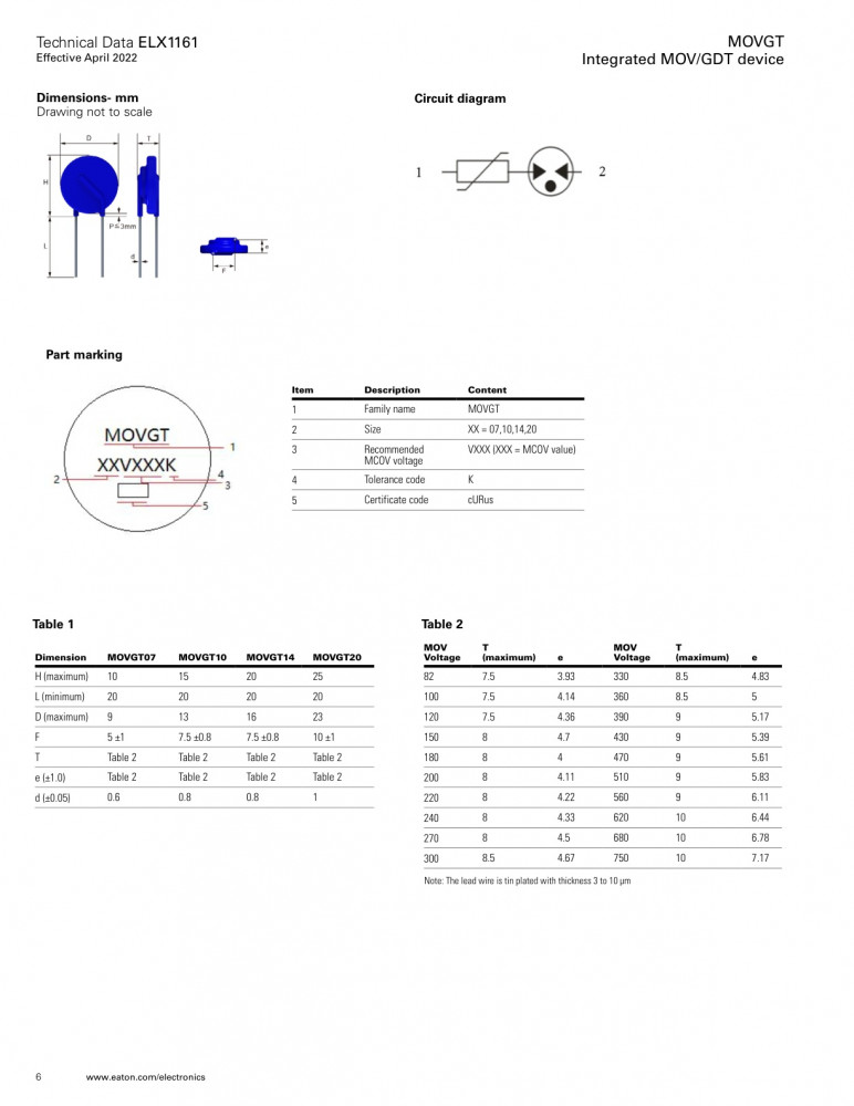 EATON MOVGT technical document page 6