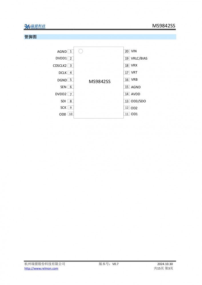 MS9842SS datasheet page 3