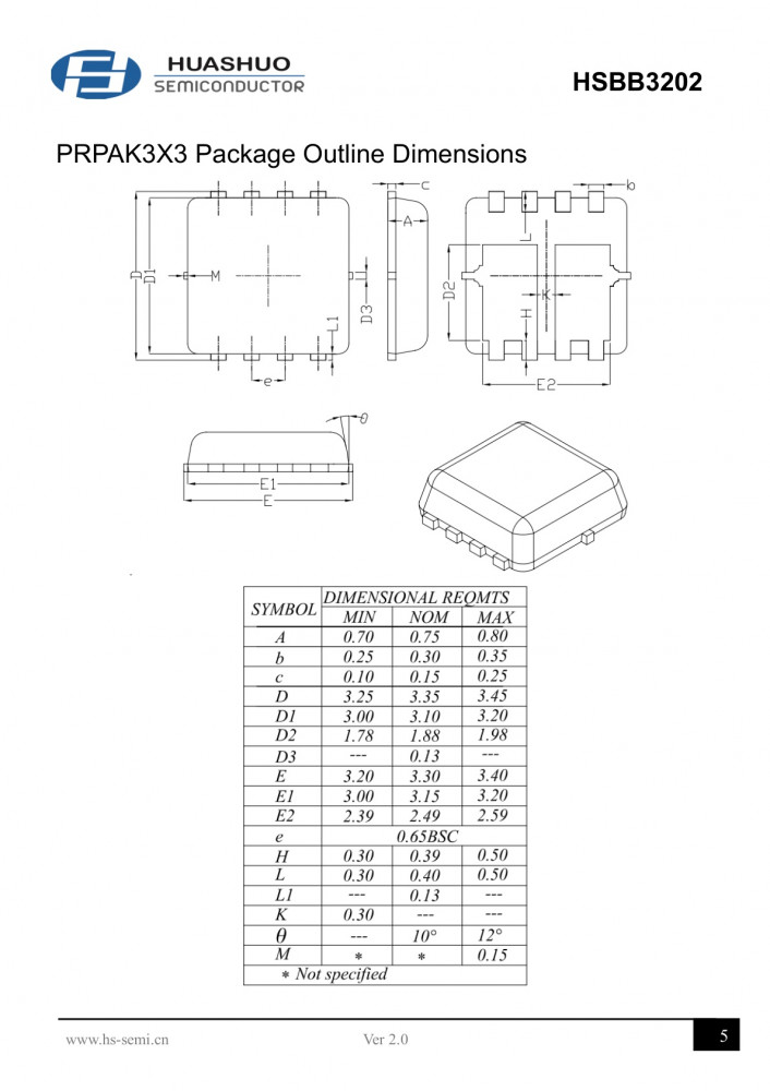 HSBB3202 datasheet page 5