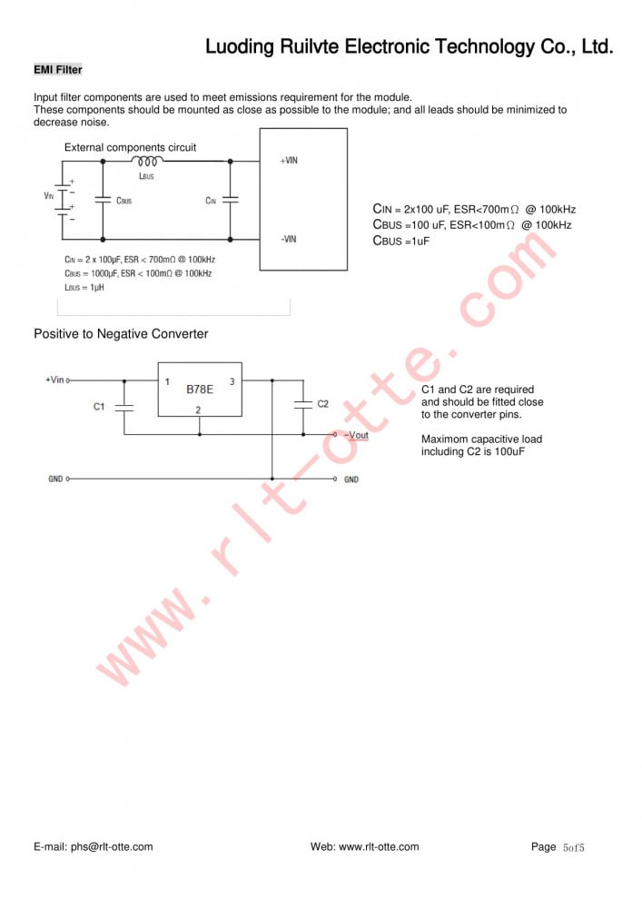 RLT K7812-500R3 datasheet page 5