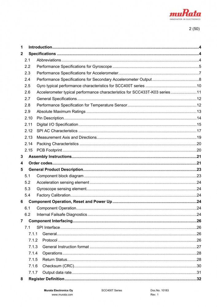 SCR410T-K03-10 datasheet page 2