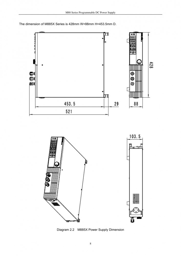 M88 series manual page 8