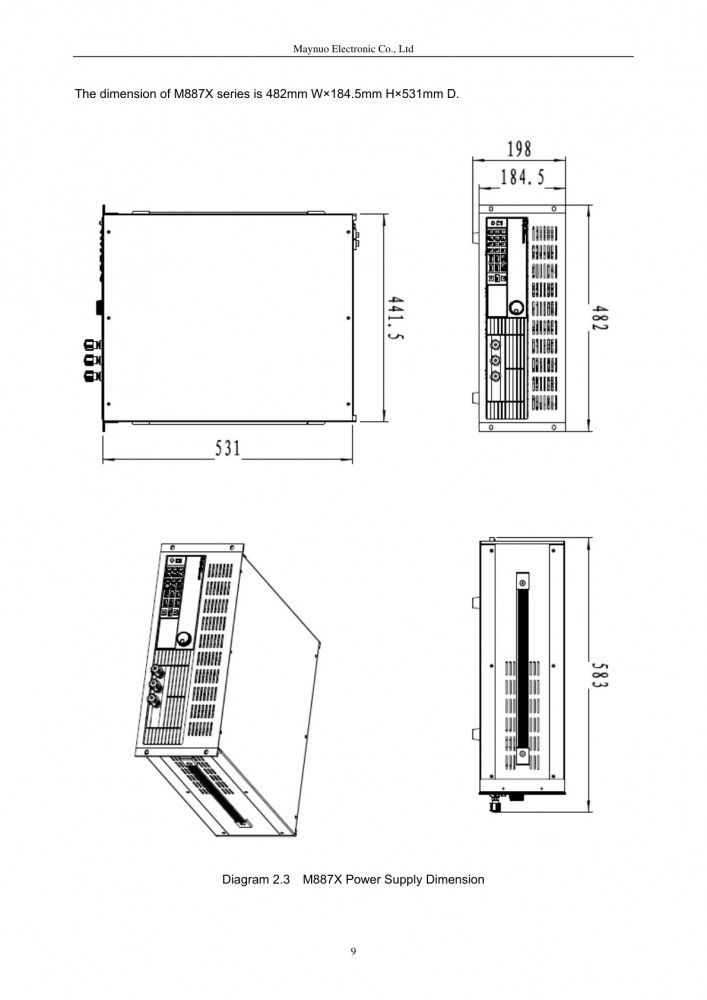 M88 series manual page 9