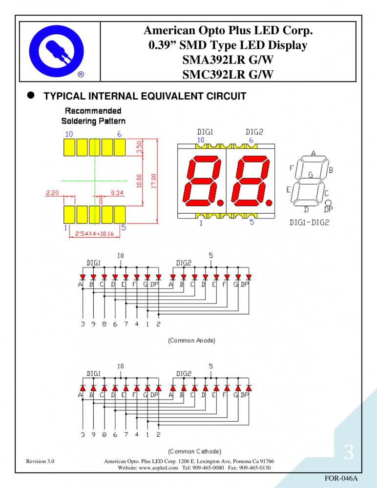 SMC392LR datasheet page 3