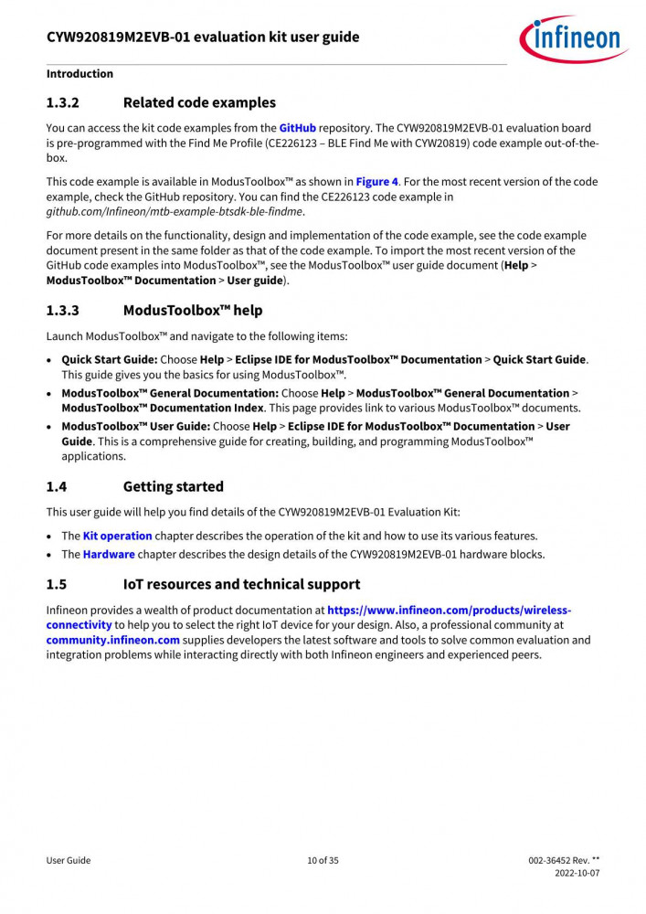 CYW920819M2EVB-01 document page 10