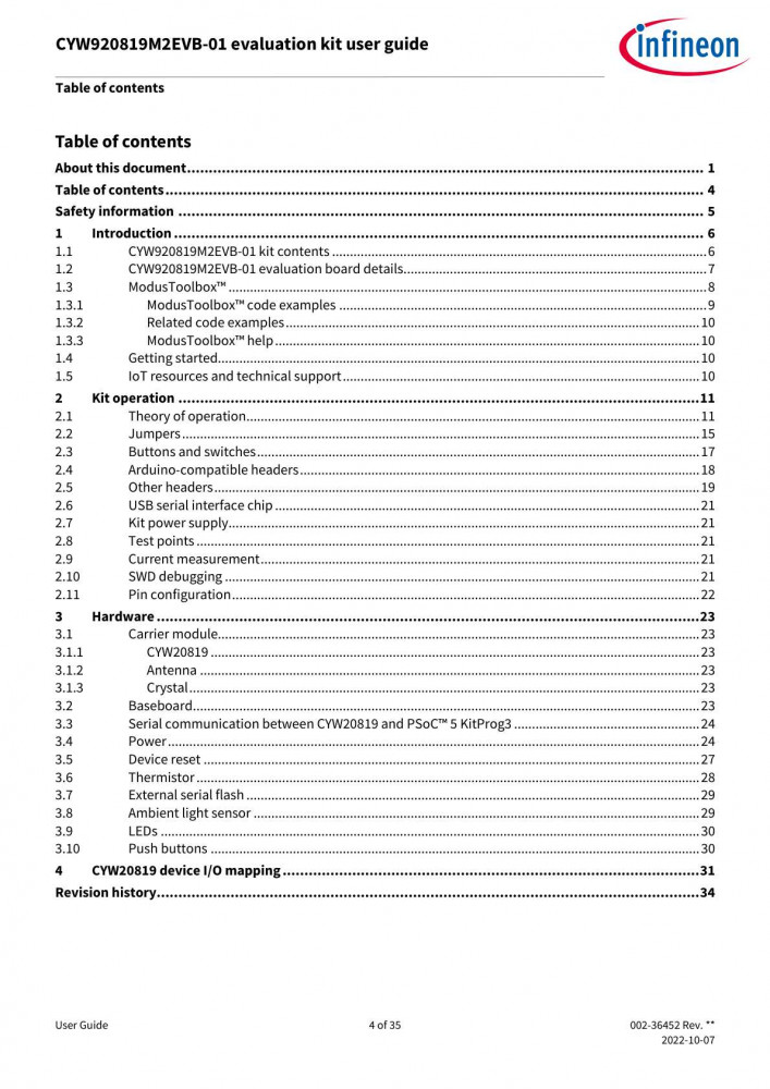CYW920819M2EVB-01 document page 4