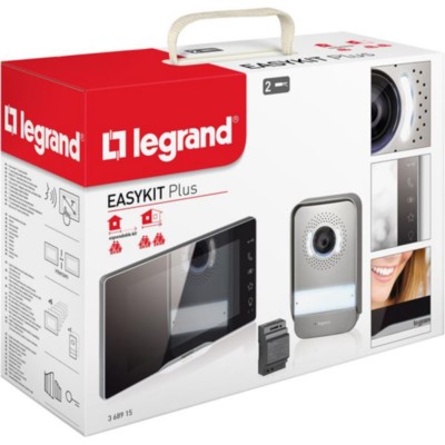 7'' hands-free additional indoor unit for ONE family color video door entry kit - 7'' hands-free color video display