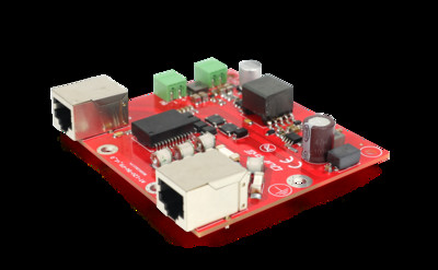 QuPoE AT-12V-5V-FP - active splitter that provides full PoE and data output protection. It is compliant with the IEEE802.3at standard. The device is ideal for outdoor applications and powering gateway devices, routers, etc. for sale
