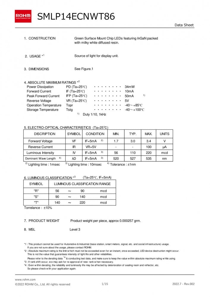 SMLP14ECNWT86 document page 1