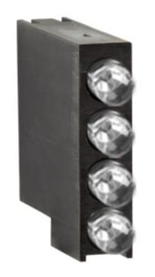 BIVAR H125CHD-LP Circuit Board Indicator for Arrays, Light Bars & Bar Graphs