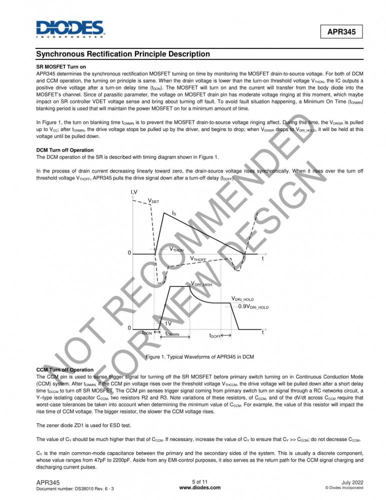 APR345 datasheet page 5