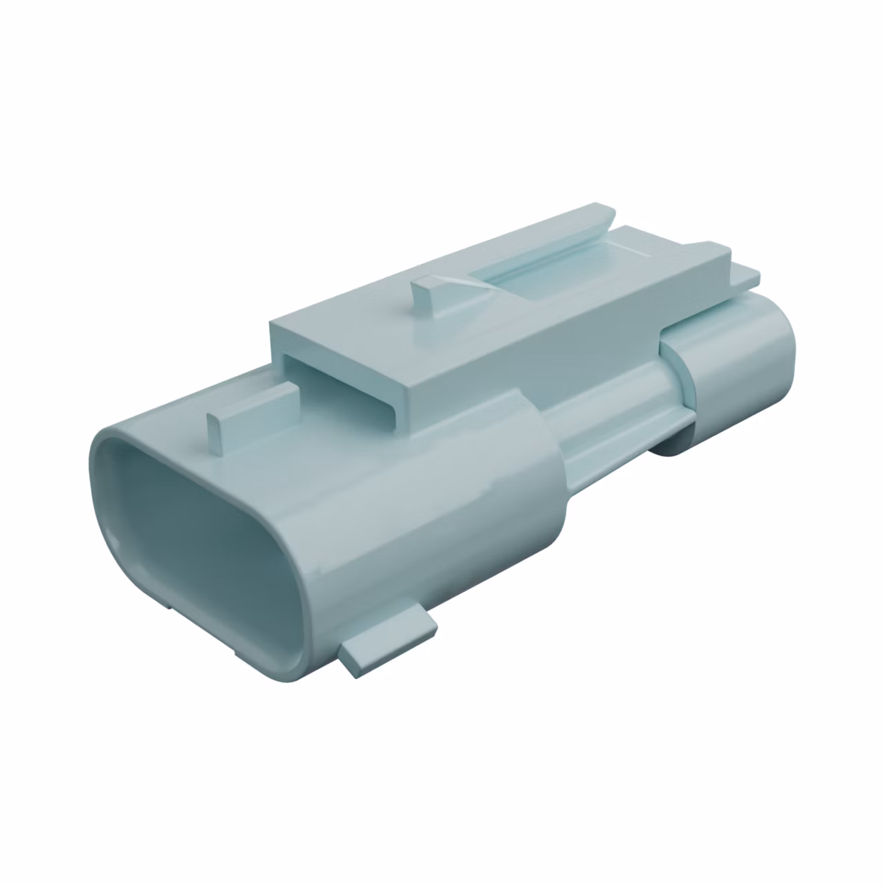 Squba Sealed Plug Assembly with Clipslot, 1.80mm Pitch, Single Row, 6 Circuits, Mint for sale