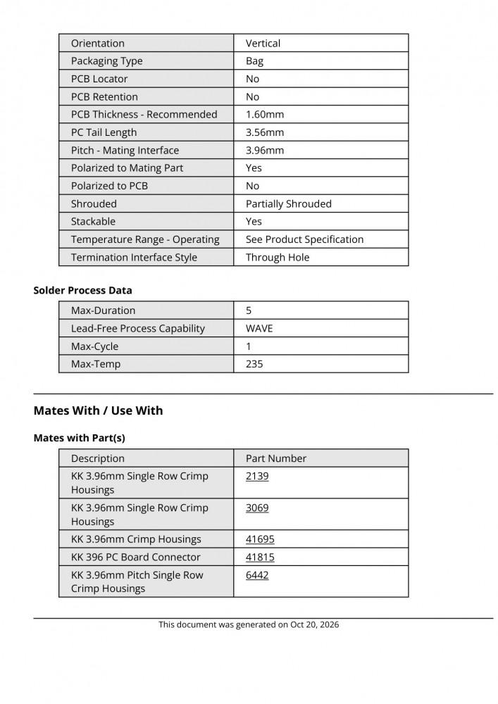 Product document preview, page 3