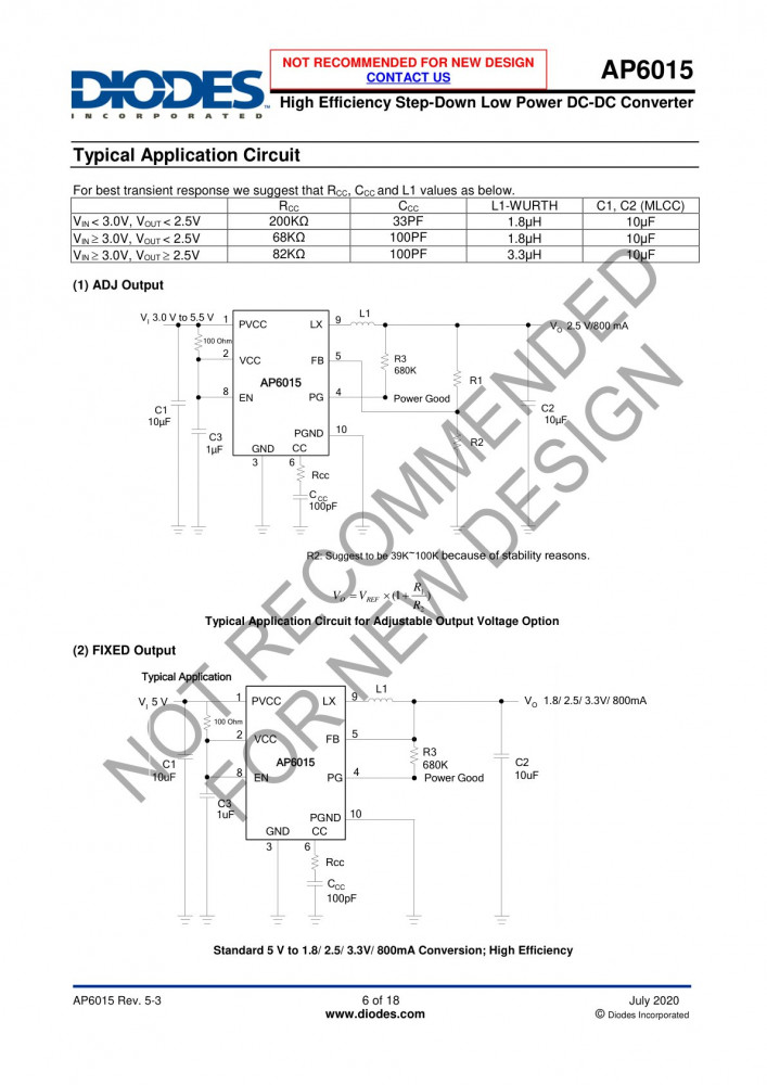 AP6015 datasheet page 6