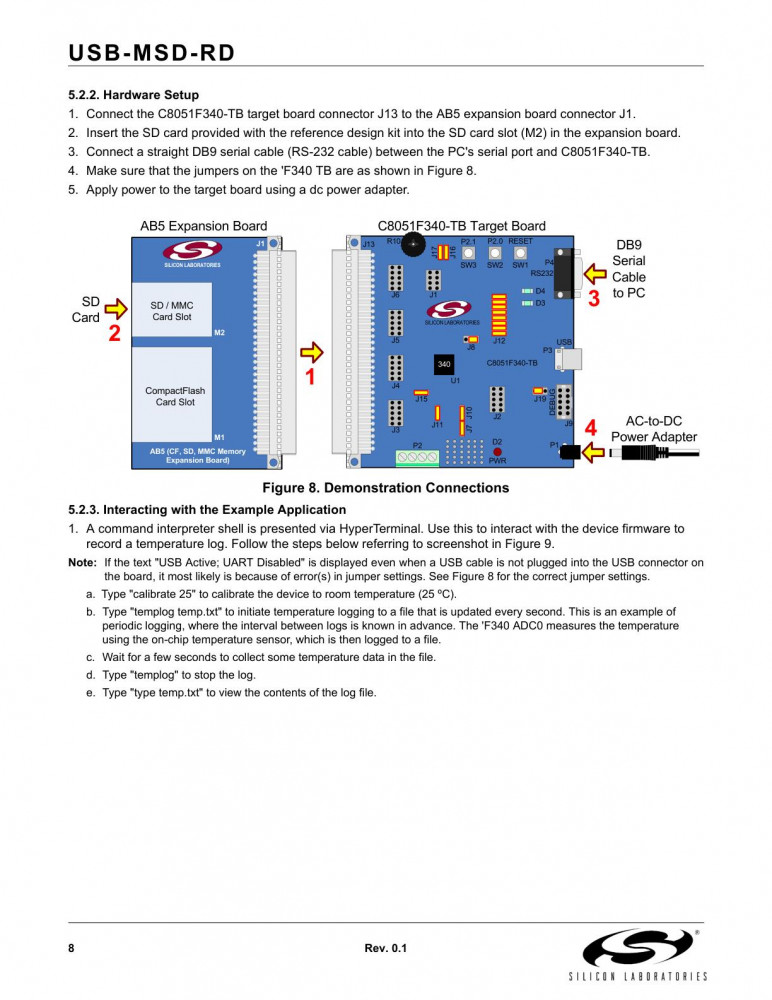 USB-MSD-RD documentation page 8