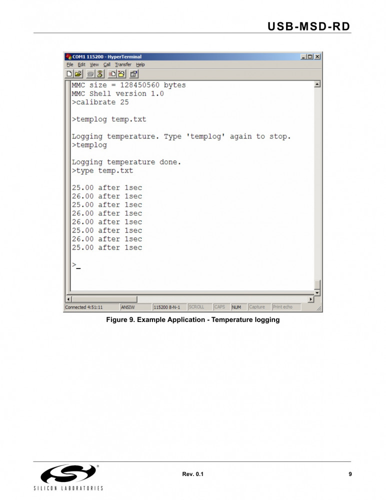 USB-MSD-RD documentation page 9