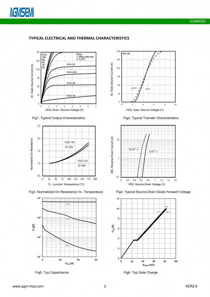 AGM605C datasheet page 3