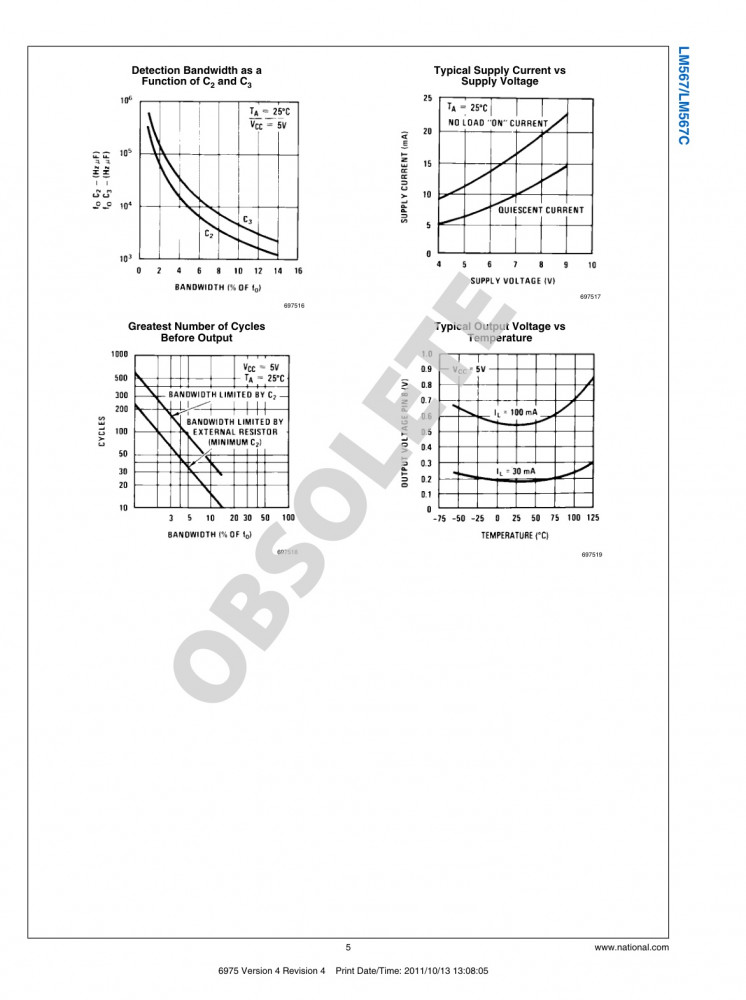 LM567H/B technical document page 7