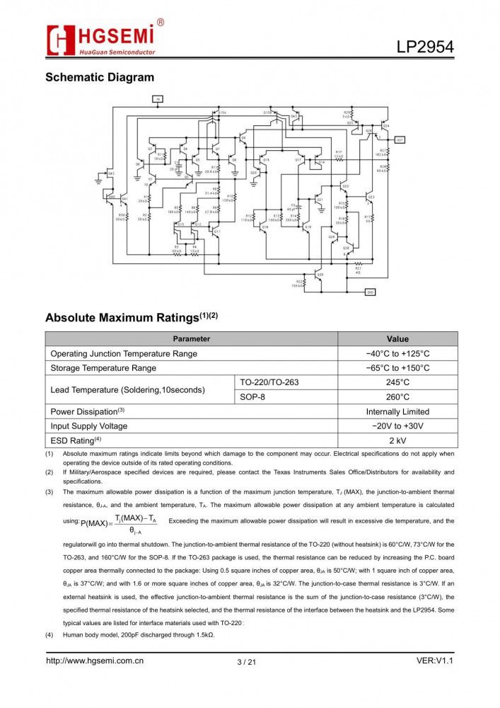 LP2954 technical document page 3