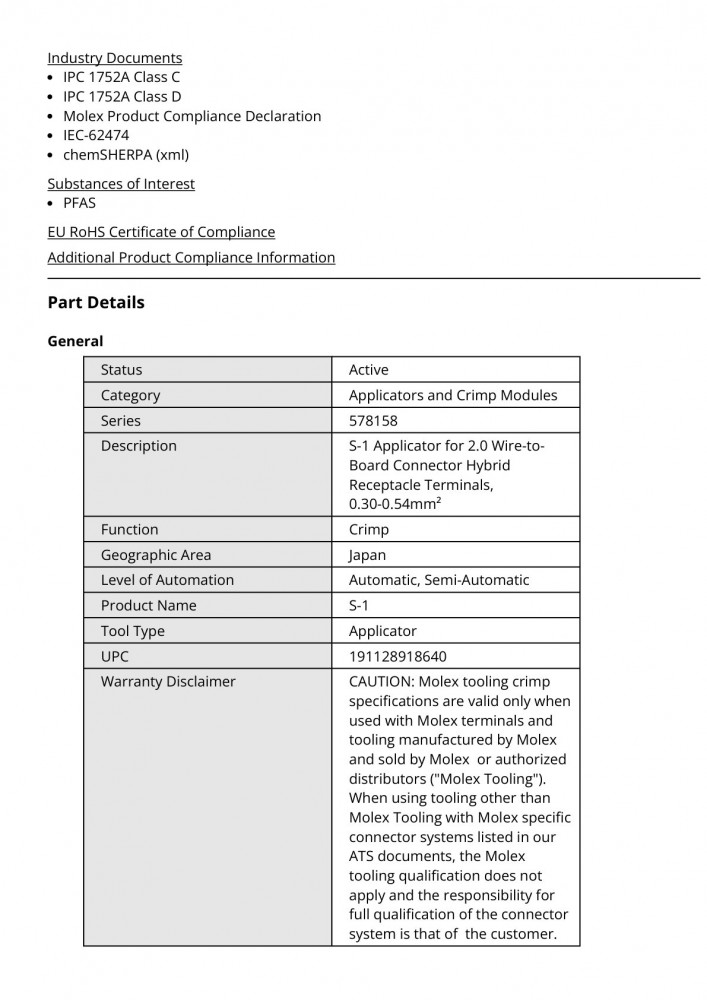 5781583700 tooling document image, page 2