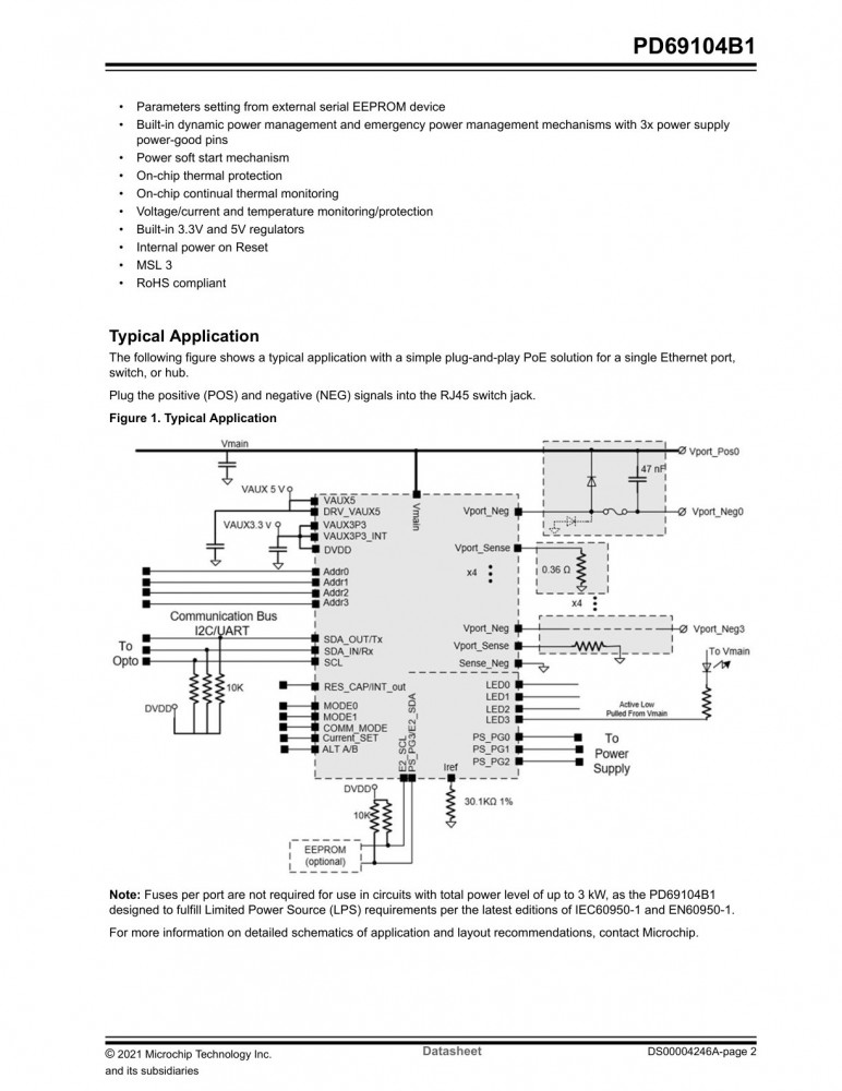 PD69104B1 datasheet page 2