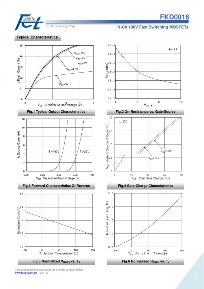 FKD0016 datasheet page 3