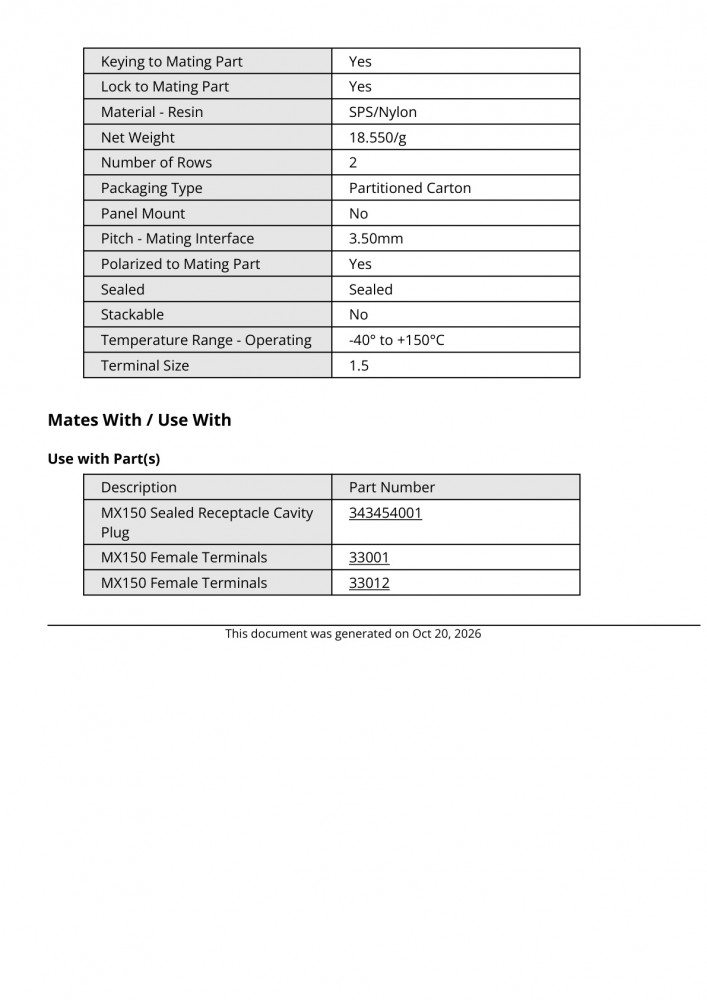 MOLEX 334721886 document preview, page 3