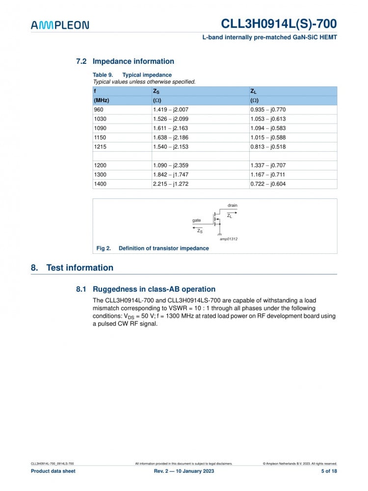 CLL3H0914L-700U datasheet page 5