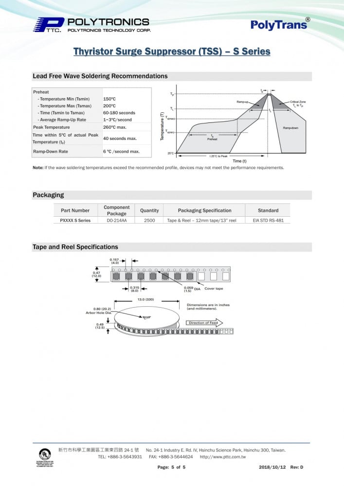 P2300SC datasheet page 5