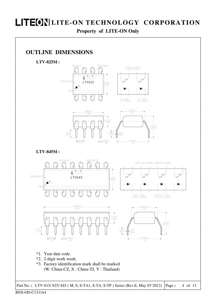 LTV-845 datasheet page 5