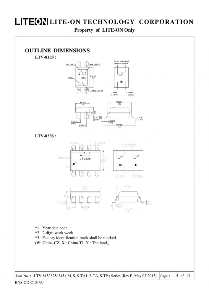 LTV-845 datasheet page 6