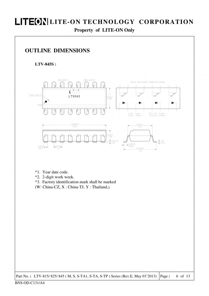LTV-845 datasheet page 7