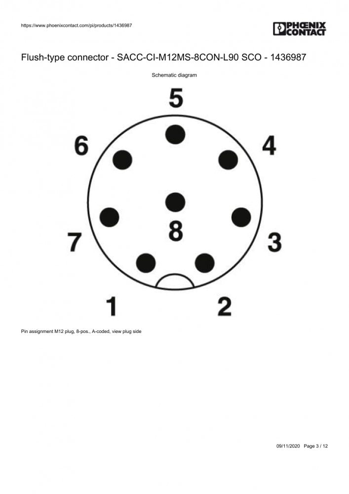 Phoenix Contact 1436987 technical document page 3